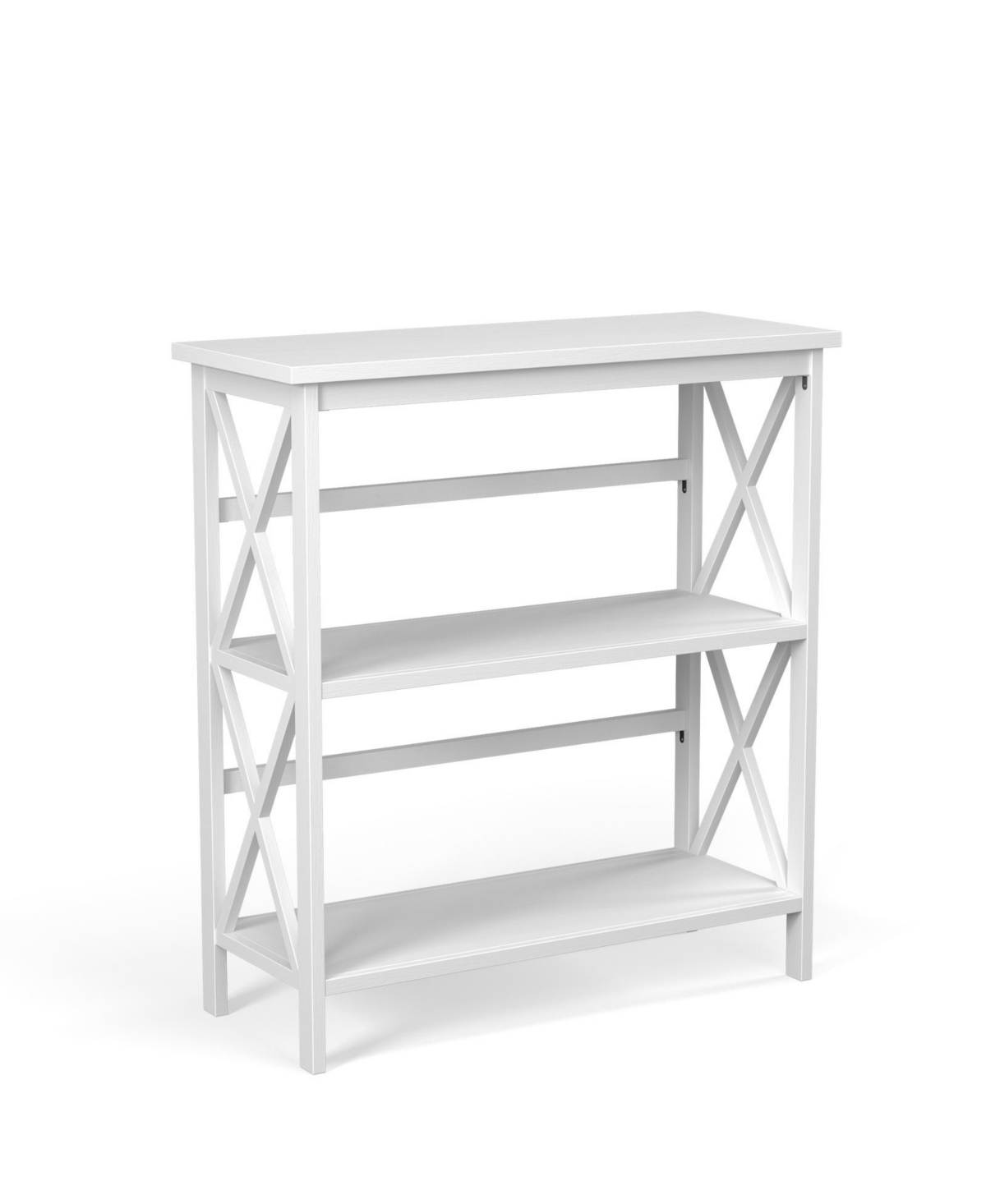 Click here for 3-Tier Wooden Multi-Functional X-Design Etagere St... prices