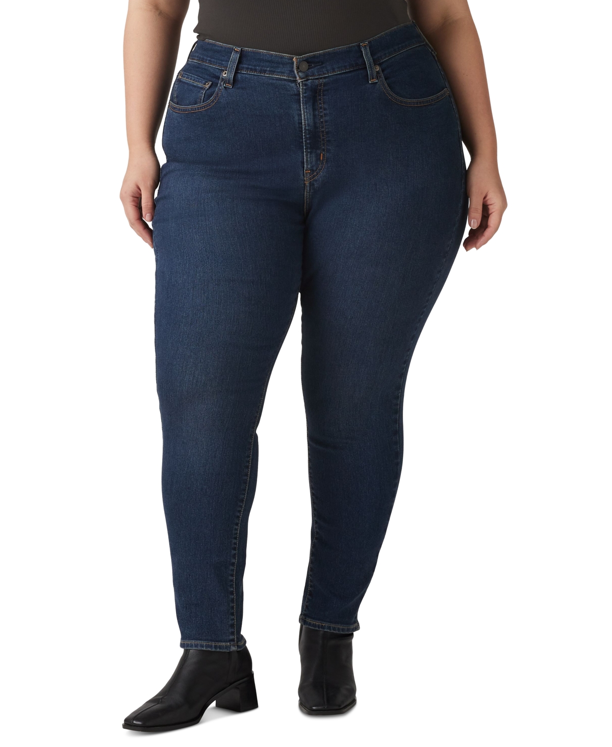 Click here for Levis Trendy Plus Size 721 High-Rise Skinny Jeans... prices