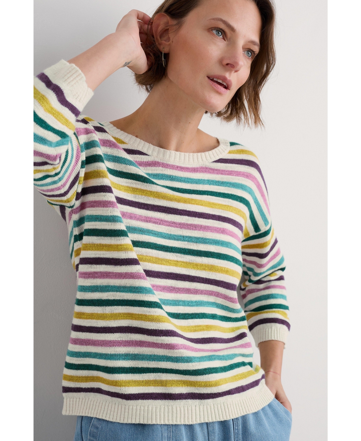Click here for Seasalt Cornwall Womens Knavock Sweater - Mini cor... prices