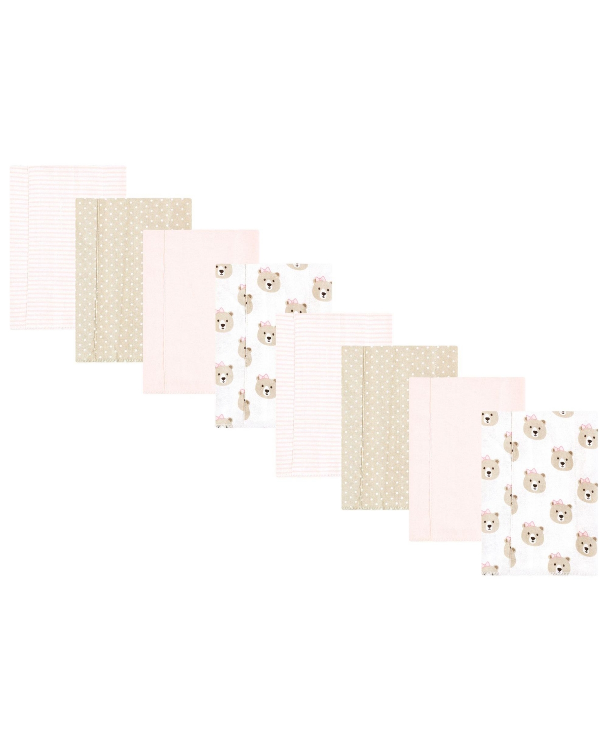 Click here for Hudson Baby Girls Gentle Cotton-Blend Flannel Burp... prices