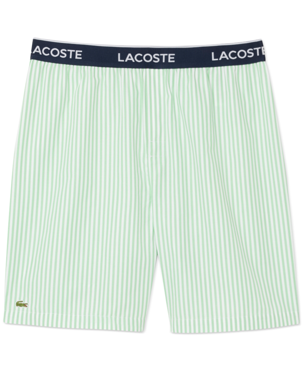 Click here for Lacoste Mens Loungewear Striped Pajama Shorts - Li... prices