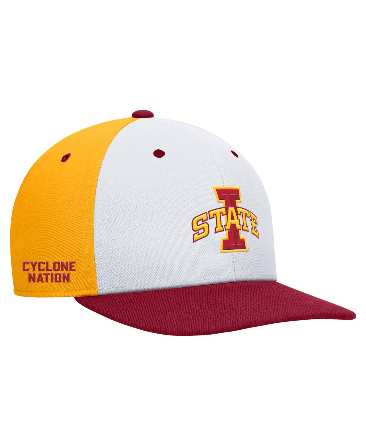 Click here for Nike Mens White/Gold Iowa State Cyclones Pro Perfo... prices