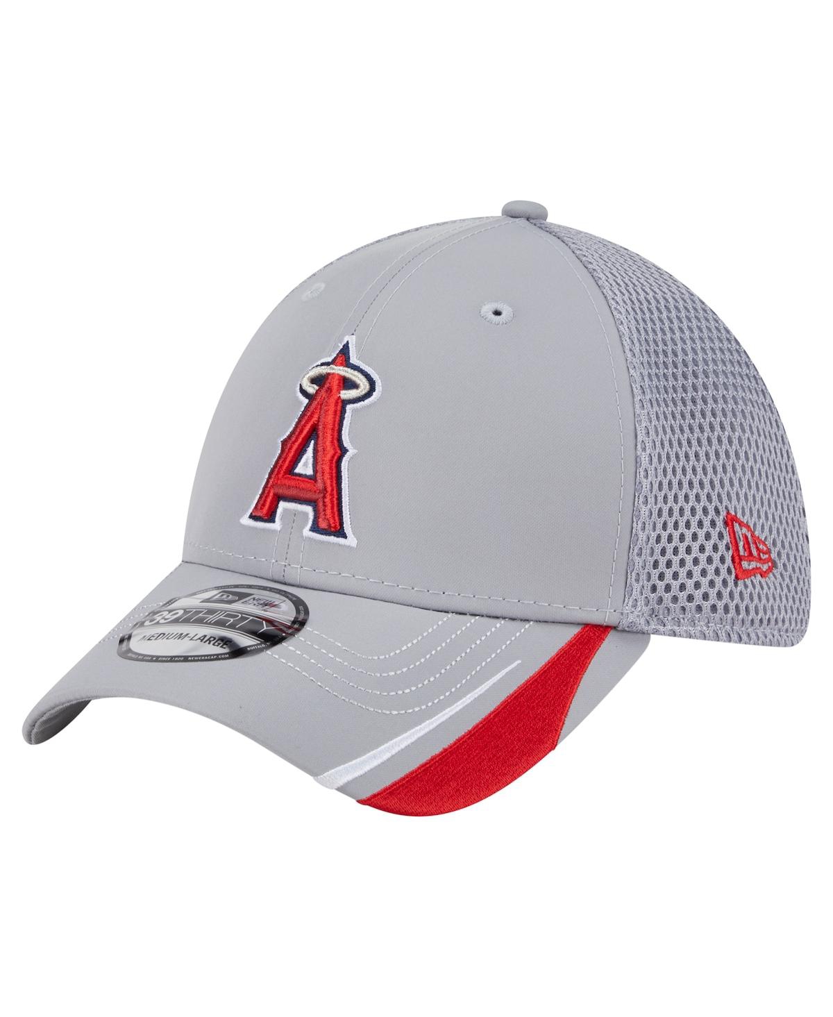Click here for New Era Mens Gray Los Angeles Angels Linear 39Thir... prices
