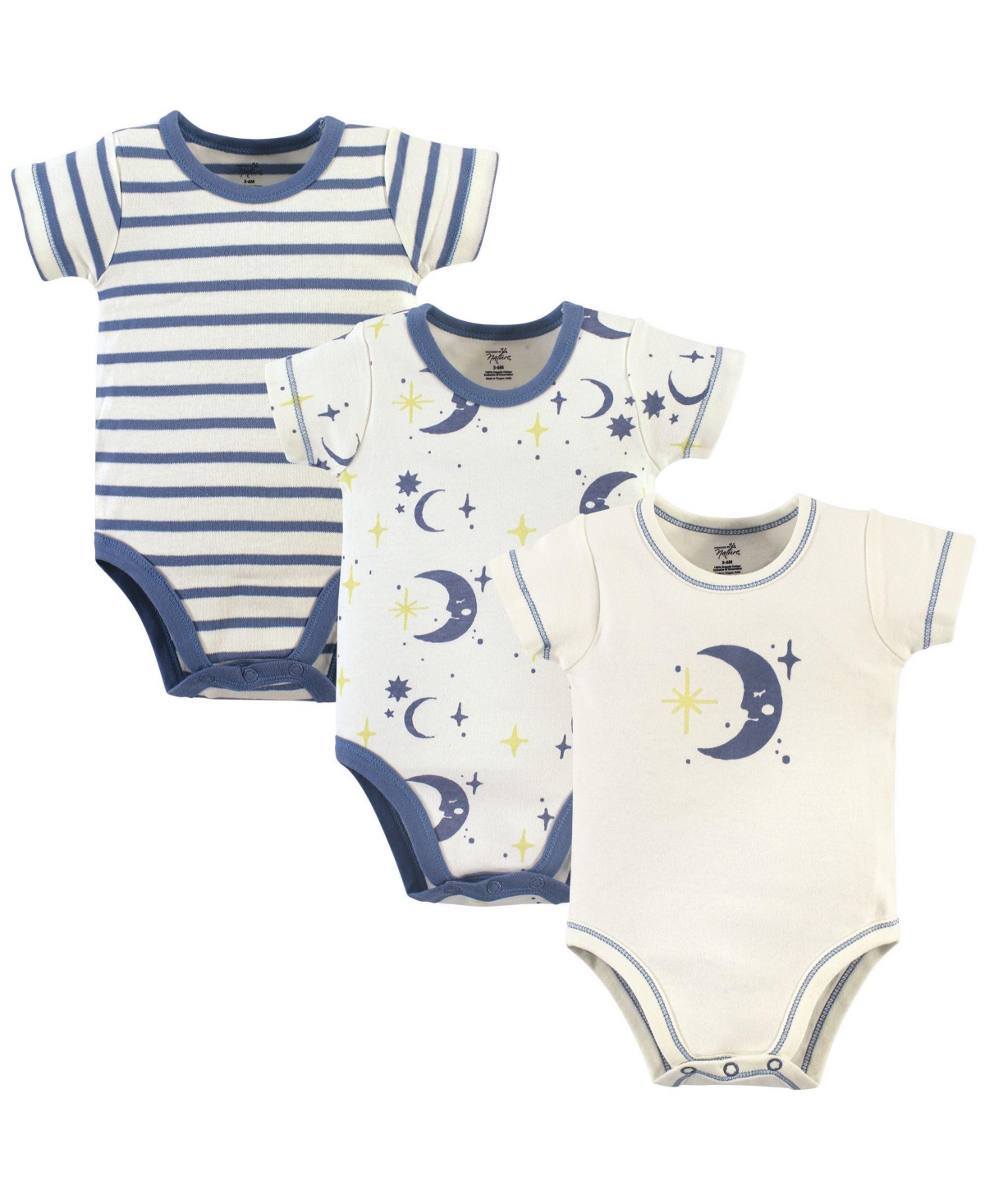 Click here for Touched by Nature Baby Boys 3Pk Organic Bodysuits... prices