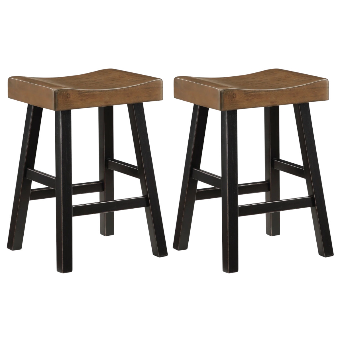Click here for Stylish Counter Height Bar Stool Set of 2 for Kitc... prices