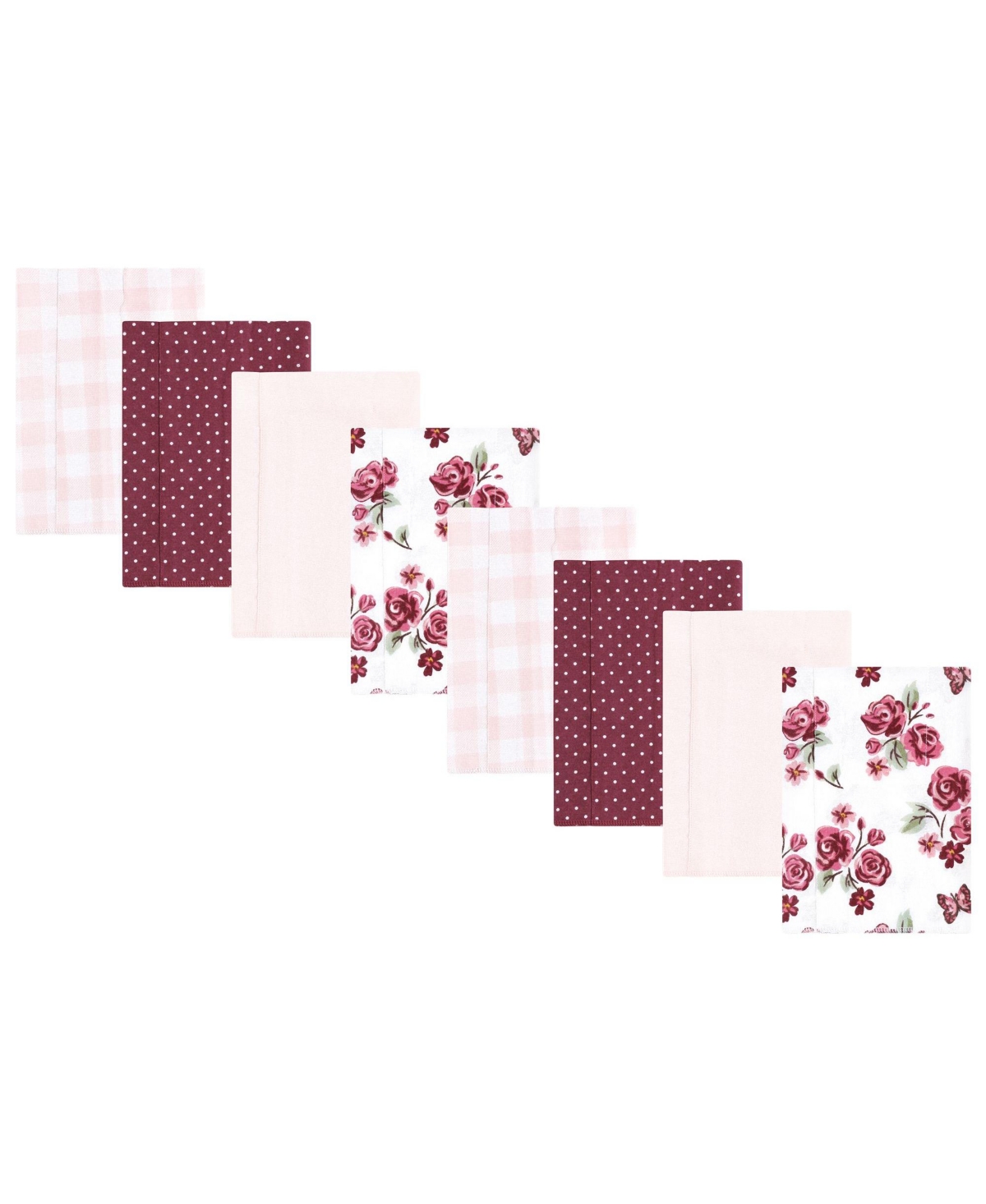 Click here for Hudson Baby Girls Cotton Poly Flannel Burp Cloths... prices