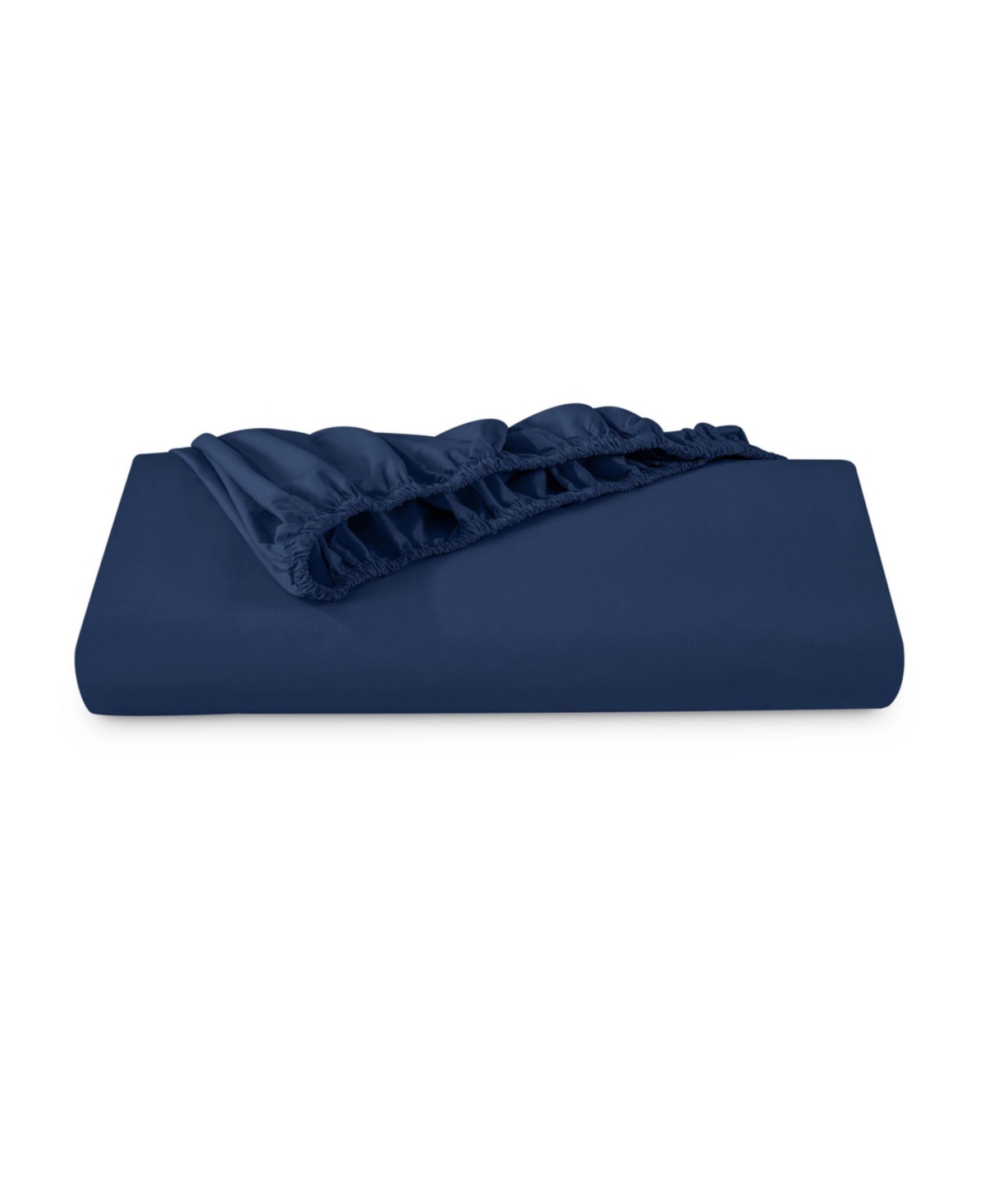Click here for Bare Home Percale Fitted Sheet - Dark blue prices