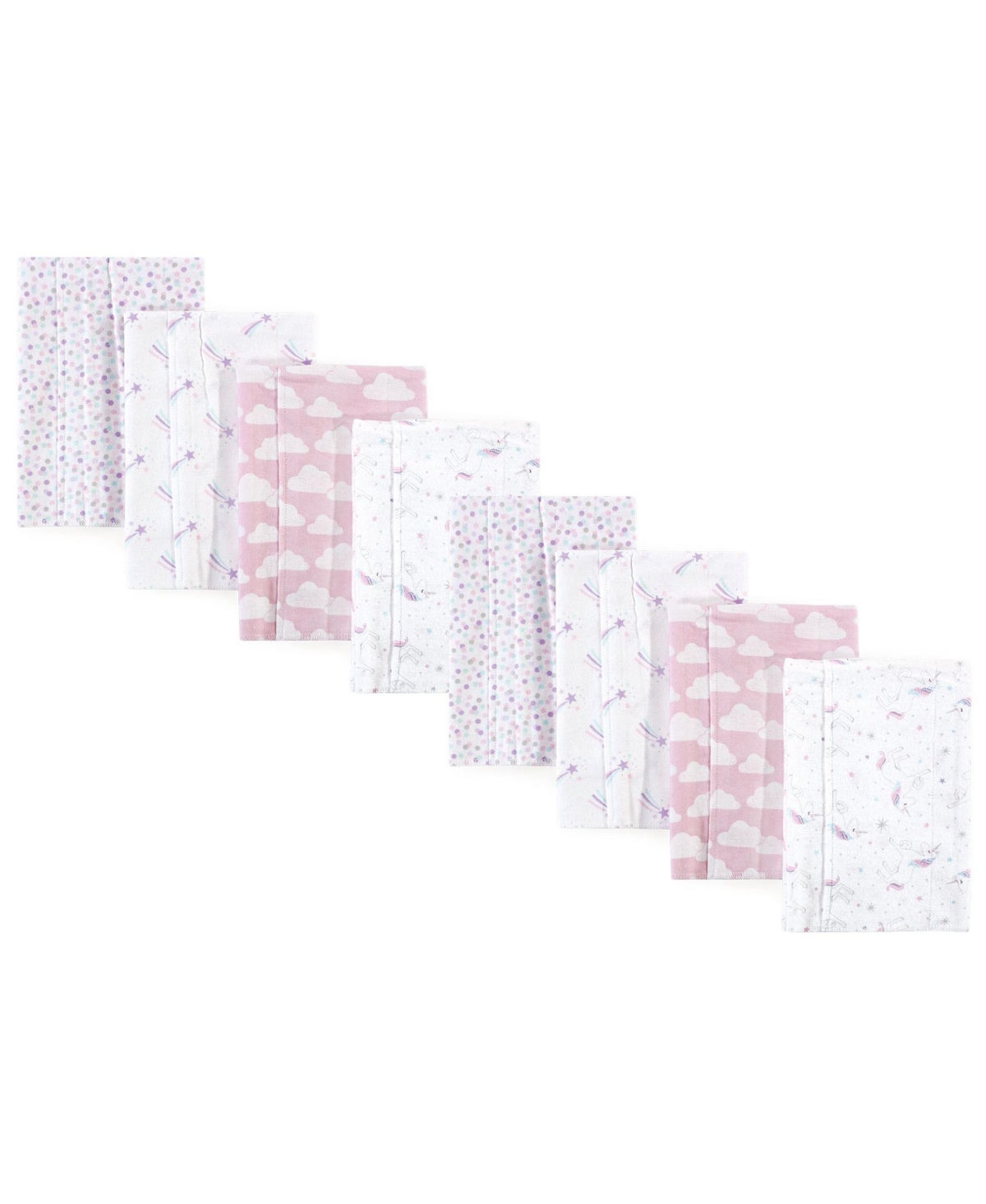 Click here for Hudson Baby Girls Gentle Cotton-Blend Flannel Burp... prices