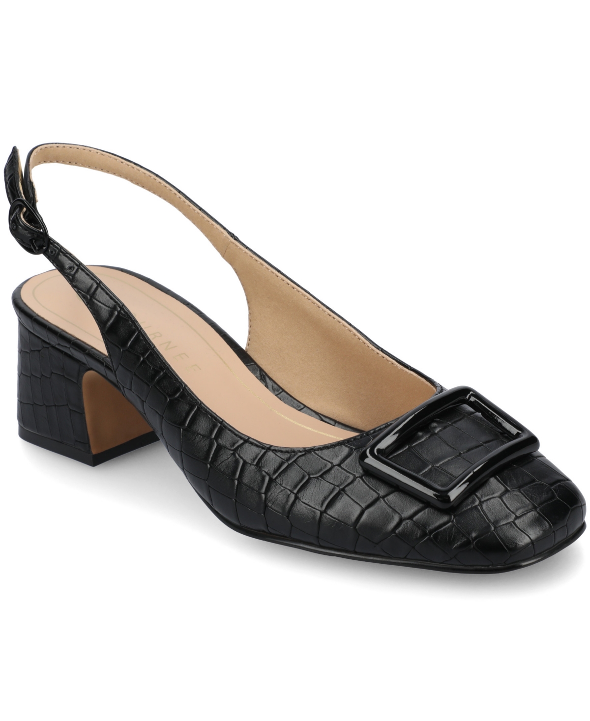 Click here for Journee Collection Womens Everlee Square Toe Sling... prices