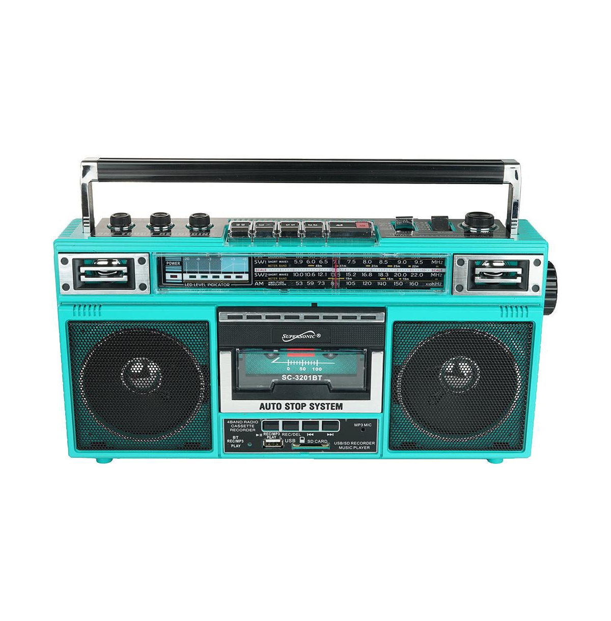 Click here for Retro 4-Band Radio and Cassette Player with Blueto... prices