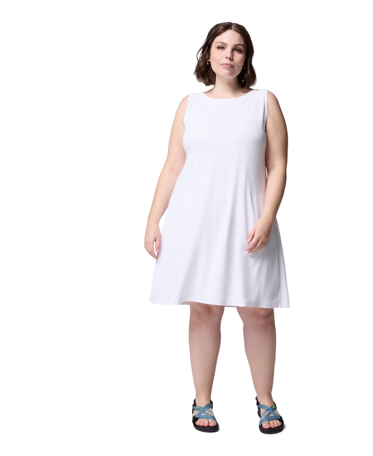 Click here for Columbia Plus Size Chill River Sleeveless Dress -... prices