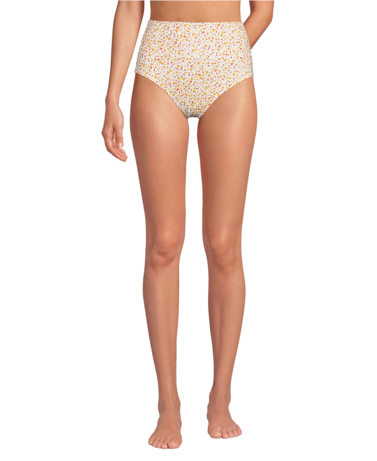 Click here for Lands End Womens Pinchless High Waisted Bikini Bot... prices