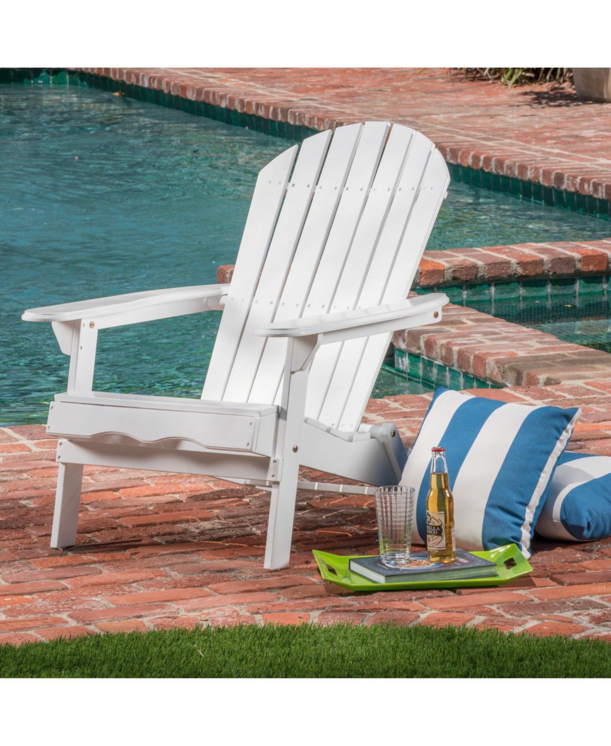 Click here for Streamdale Rustic Acacia Folding Adirondack Chair... prices