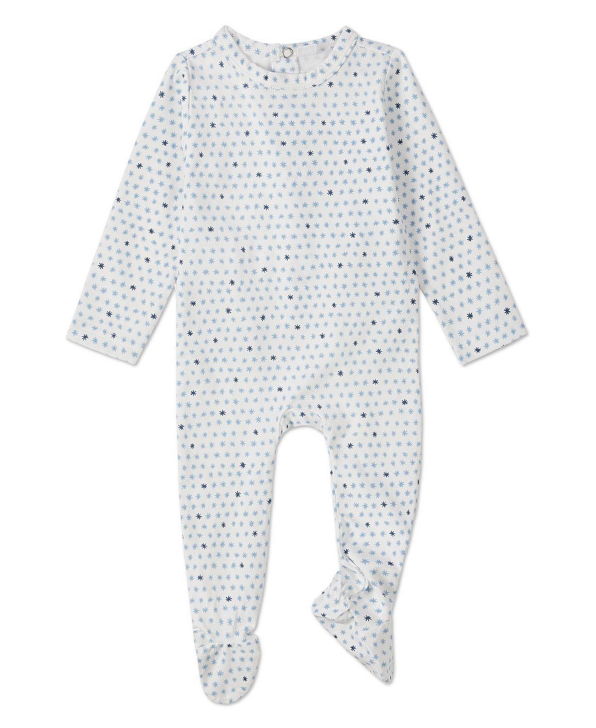 Click here for MeMoi Baby Boys Petite Stars Rich Footie - Pearl b... prices