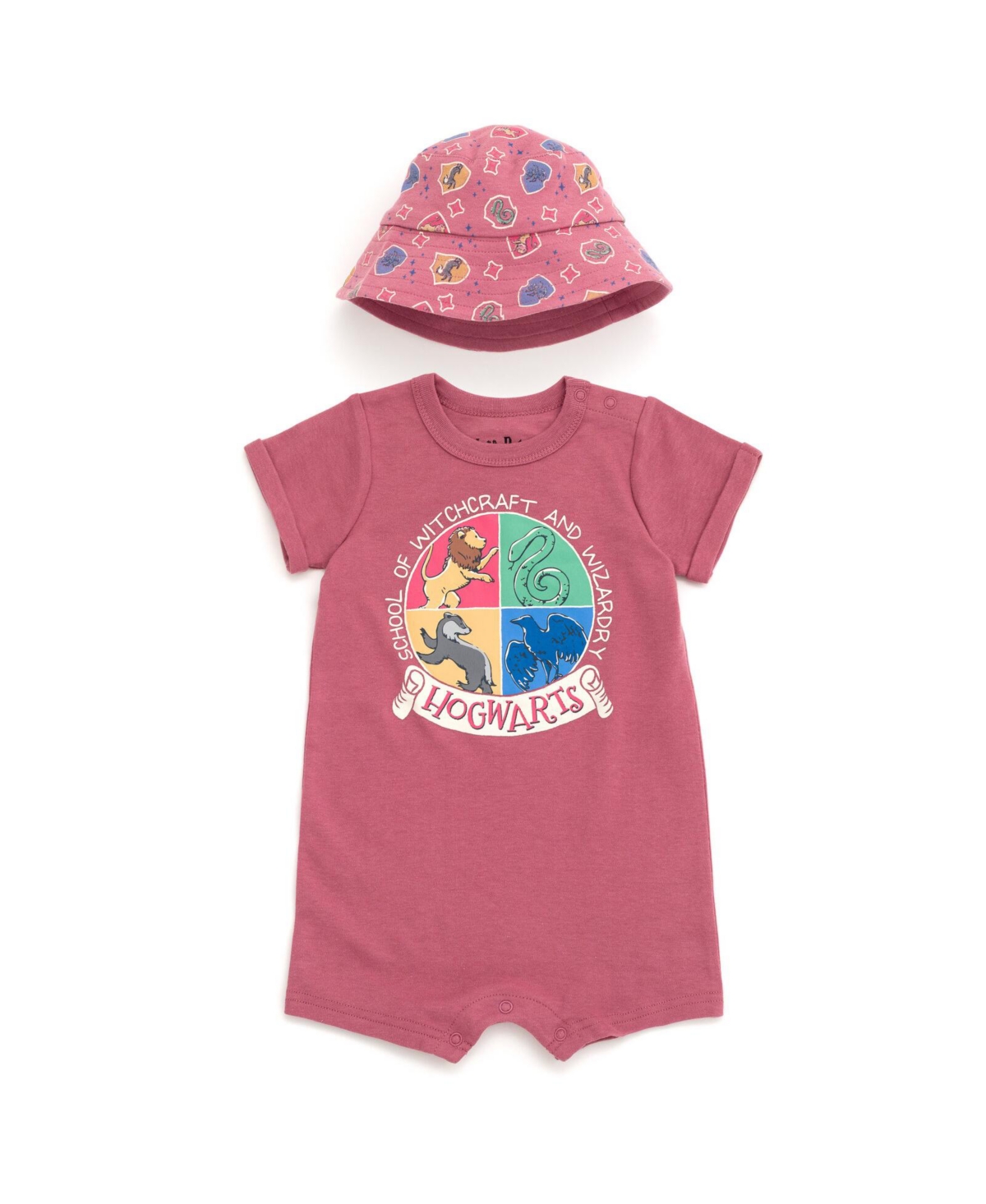 Click here for Harry Potter Baby Boys Romper and Bucket Sun Hat O... prices