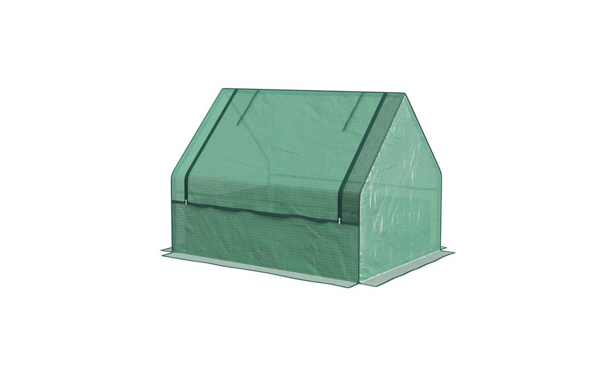 Click here for Green and Silver Mini Greenhouse – Stylish... prices