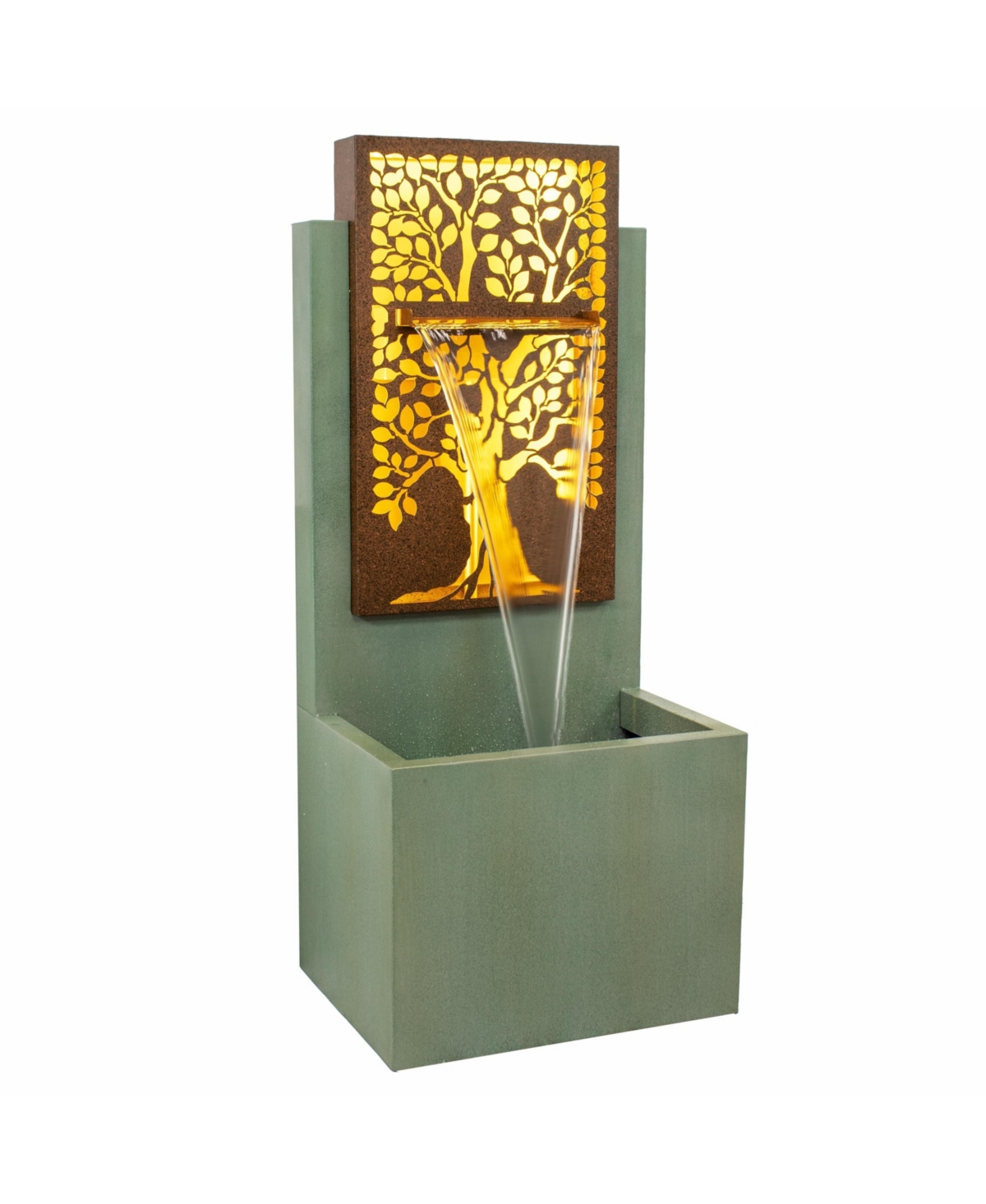 Click here for 41.25" H Mighty Oak Galvanized Steel Outdoor... prices