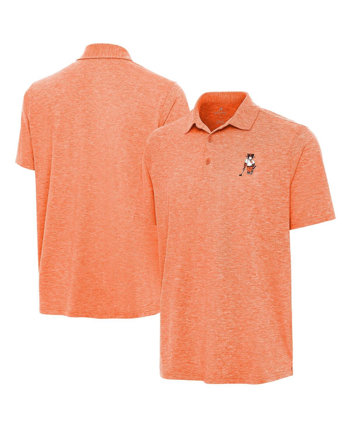 Click here for Antigua Mens Heather Orange Clemson Tigers Golfer... prices