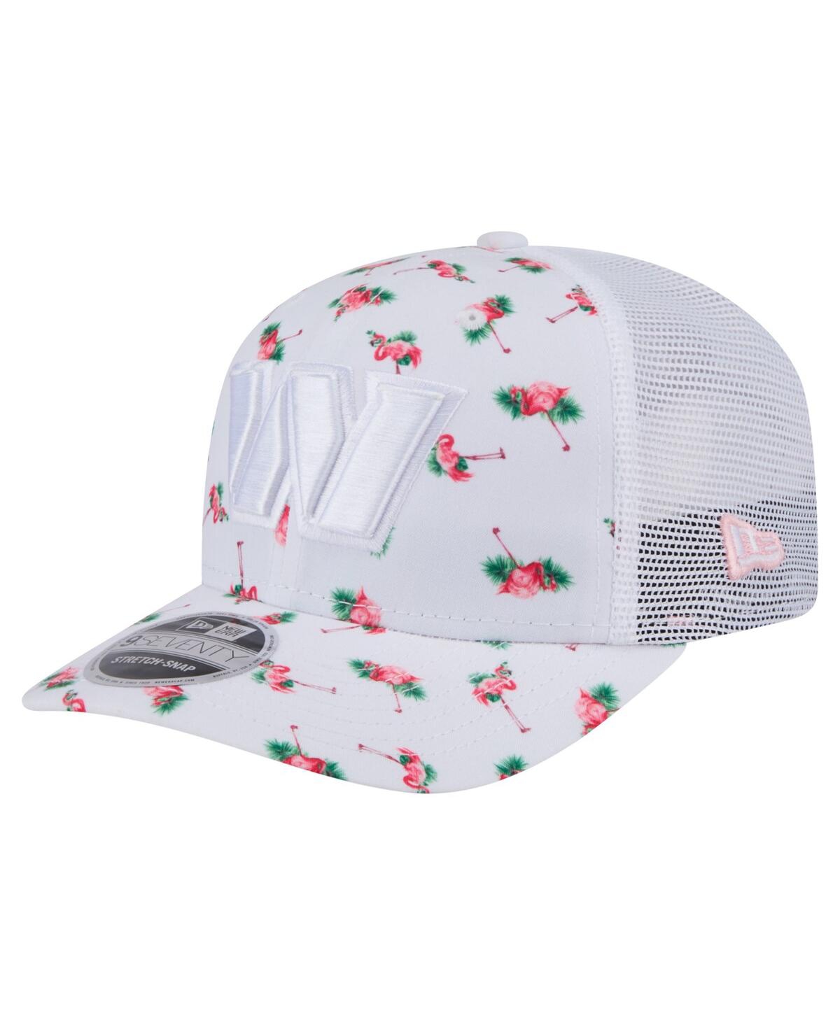 Click here for New Era Mens White Washington Commanders Adventure... prices