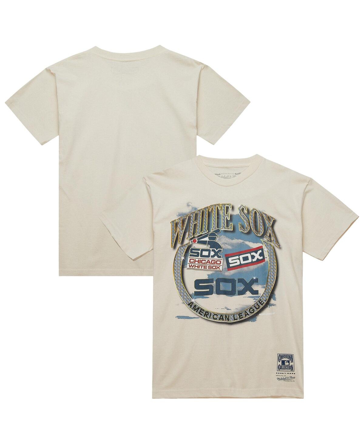 Click here for Mitchell & Ness Mens Cream Chicago White Sox Coope... prices