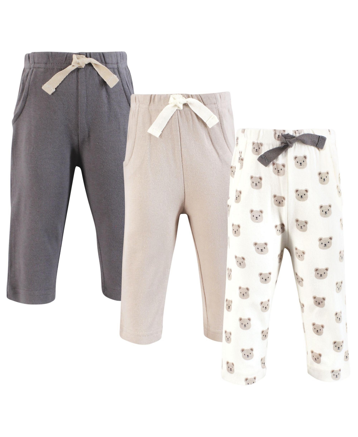 Click here for Hudson Baby Baby Boys Hudson Unisex 3Pk Pants - Co... prices