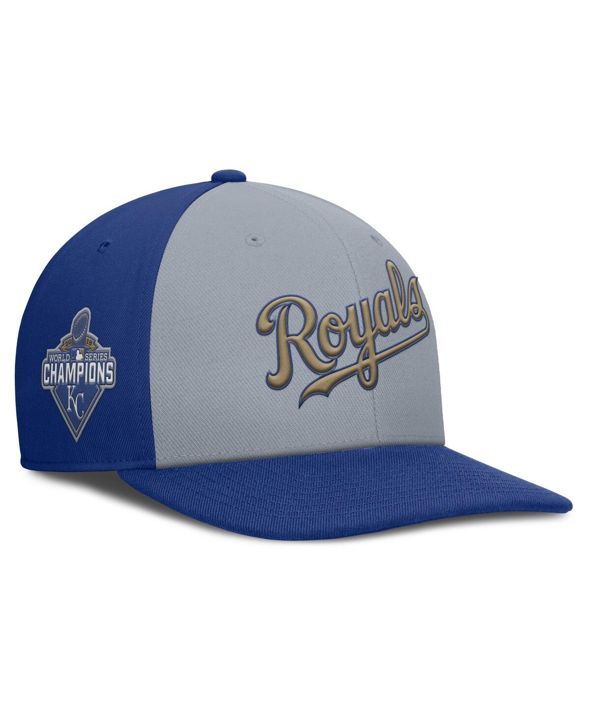 Click here for Nike Mens Gray/Royal Kansas City Royals Pro Perfor... prices