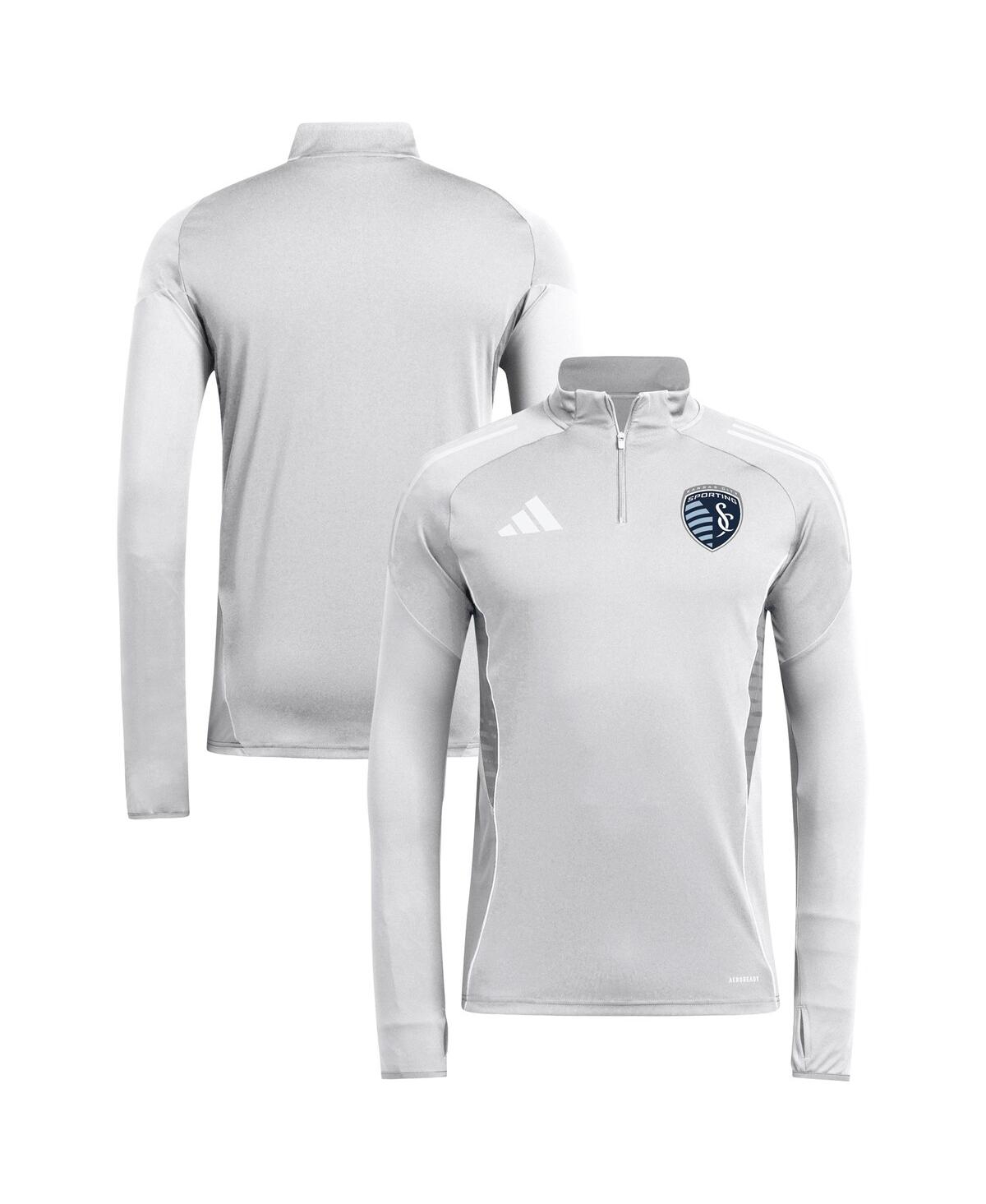 Click here for Adidas Mens Silver Sporting Kansas City 2025 Quart... prices