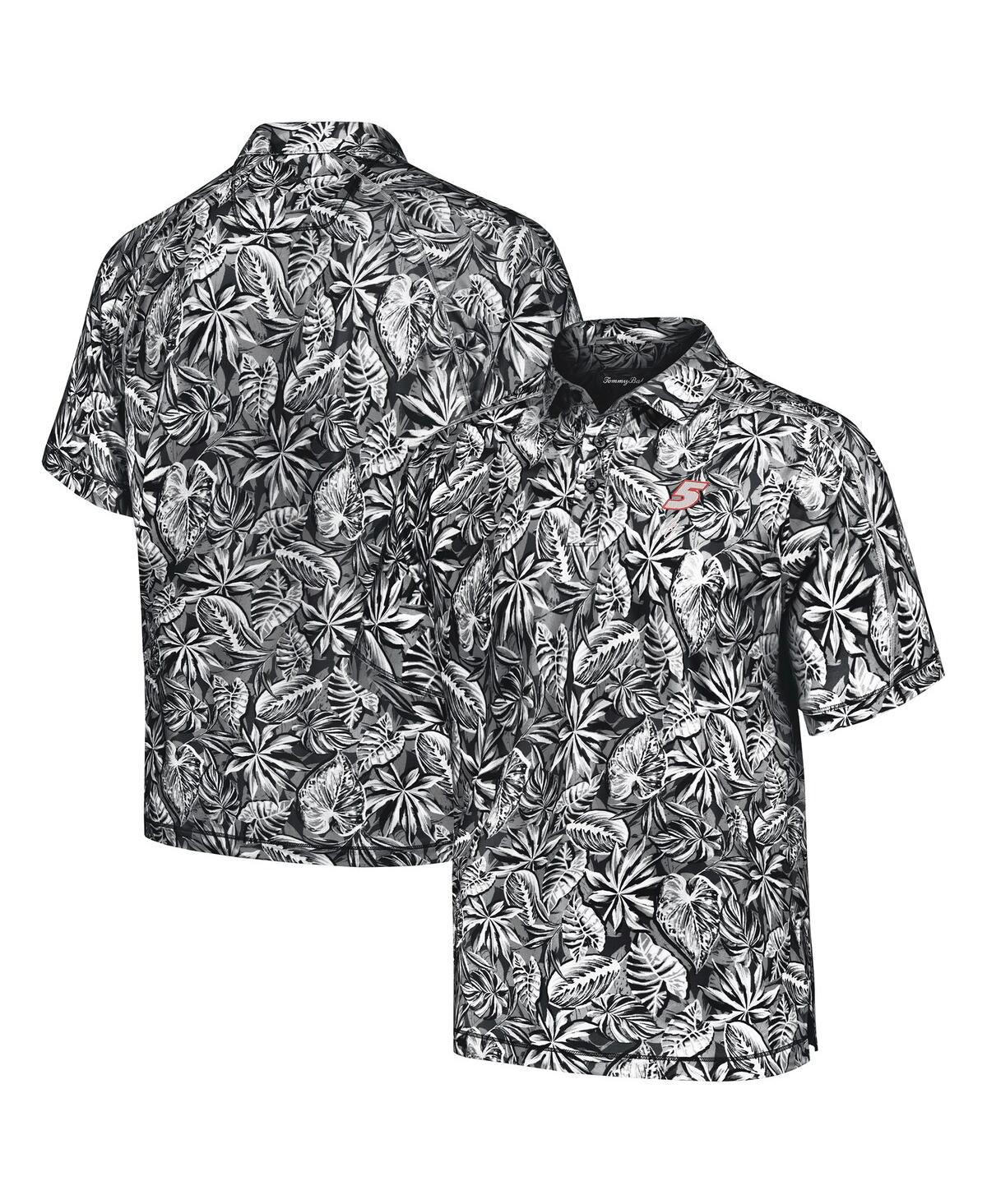 Click here for Tommy Bahama Mens Black Kyle Larson Sport Tropical... prices