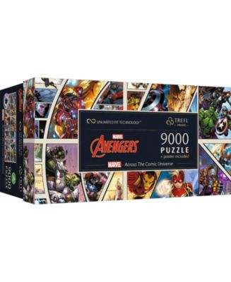 Trefl Prime 9000 Piece Puzzle - Marvel - Across the Comic Universe - Macy's