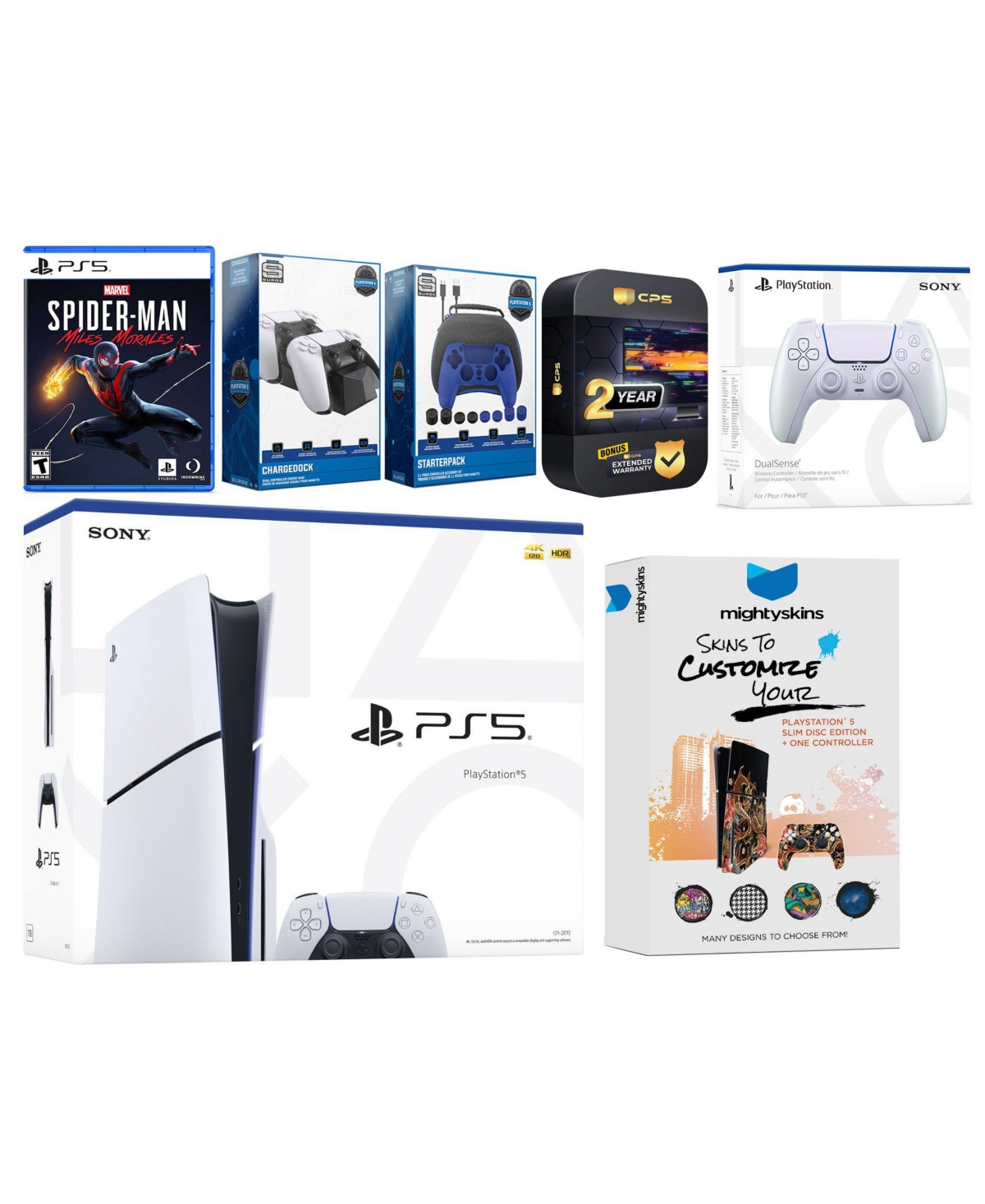Click here for Sony Playstation 5 Slim Disc with Spider-Man: Mile... prices