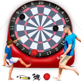 XL Giant Kick Darts (Over 8ft Tall) with 15+ Games Included - Jumbo ...
