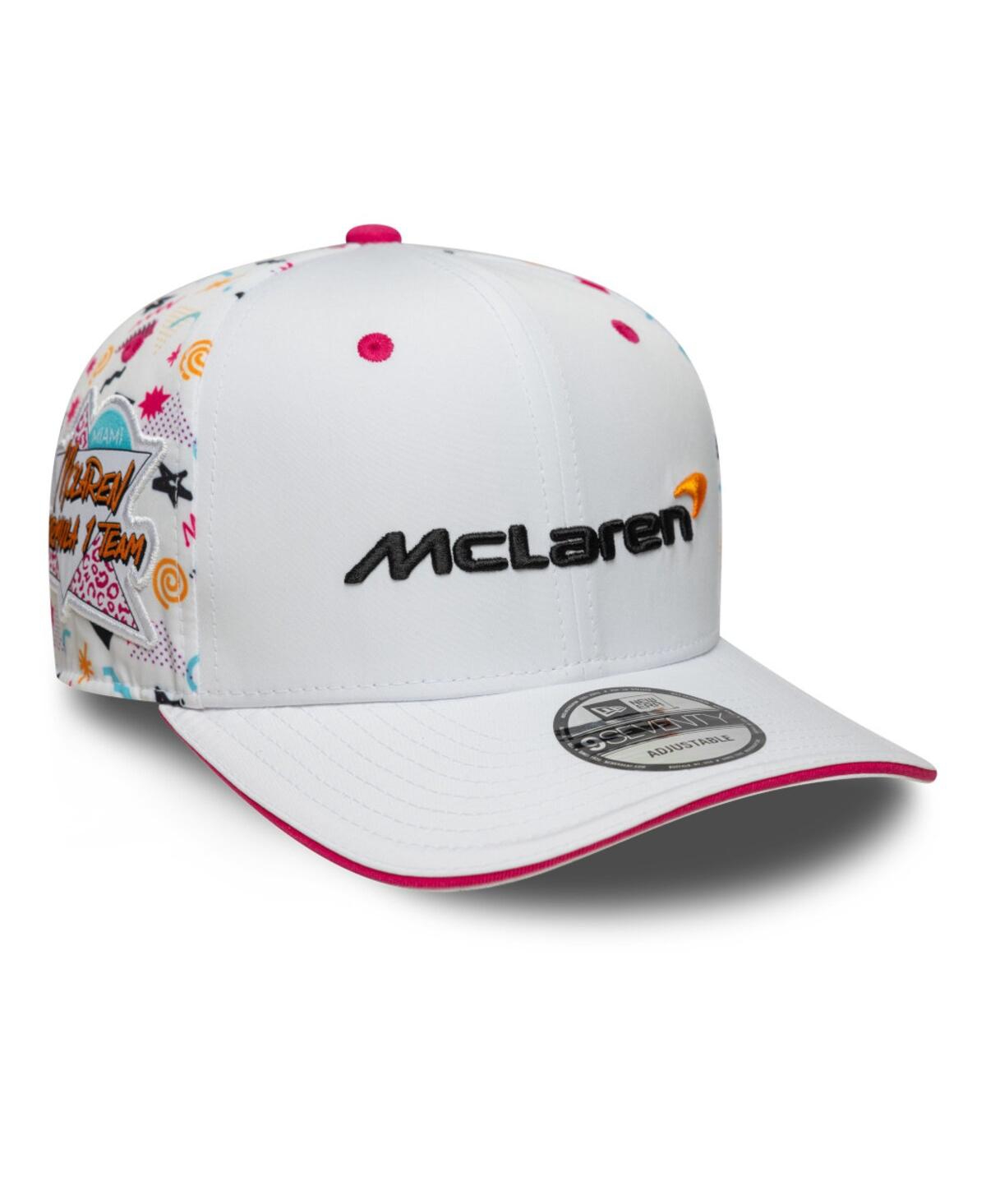 Click here for New Era Mens White McLaren F1 Team 2025 Miami Gran... prices