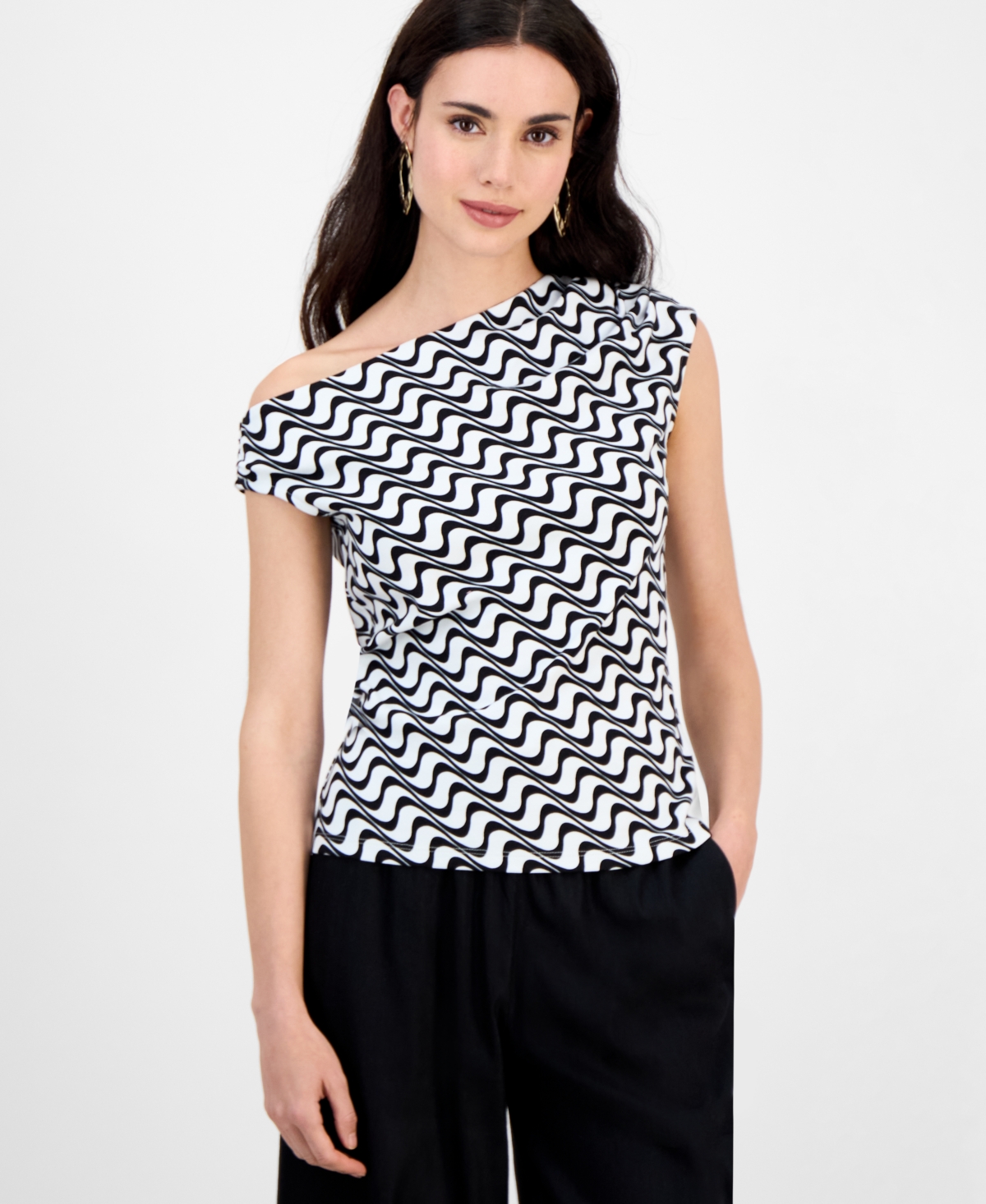 Click here for I.n.c. International Concepts Petite Cotton Printe... prices