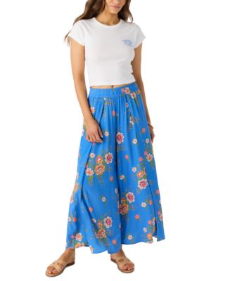 O'Neill Juniors' Beach Club Cotton Logo Cropped T-Shirt - Macy's