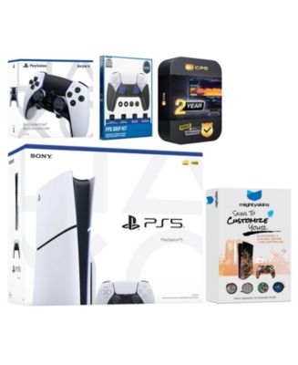 Sony Playstation 5 Slim Disc with Extra EDGE Controller, FPS Grip Kit ...
