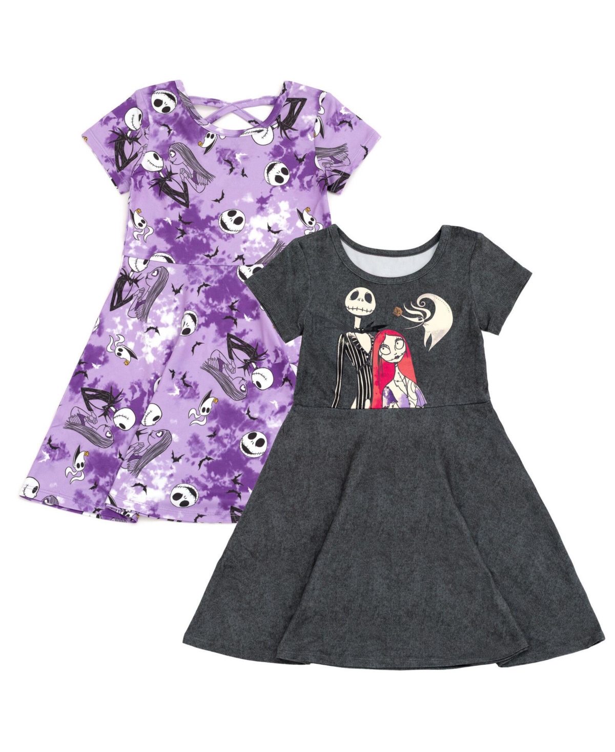 Click here for Nightmare Before Christmas Little Girls 2 Pack Ska... prices