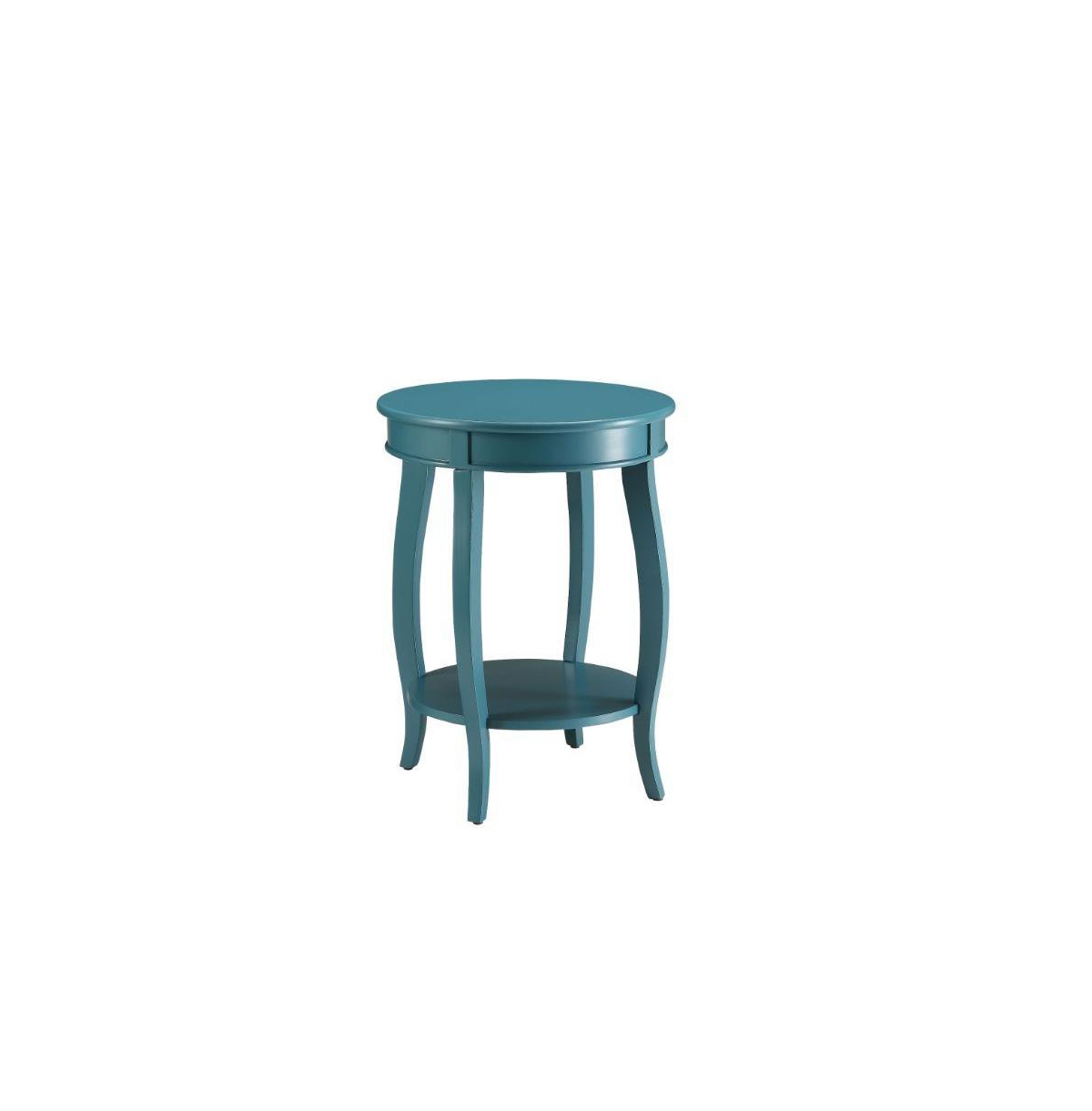 Click here for Round Solid Wood End Table with Shelf – Cla... prices