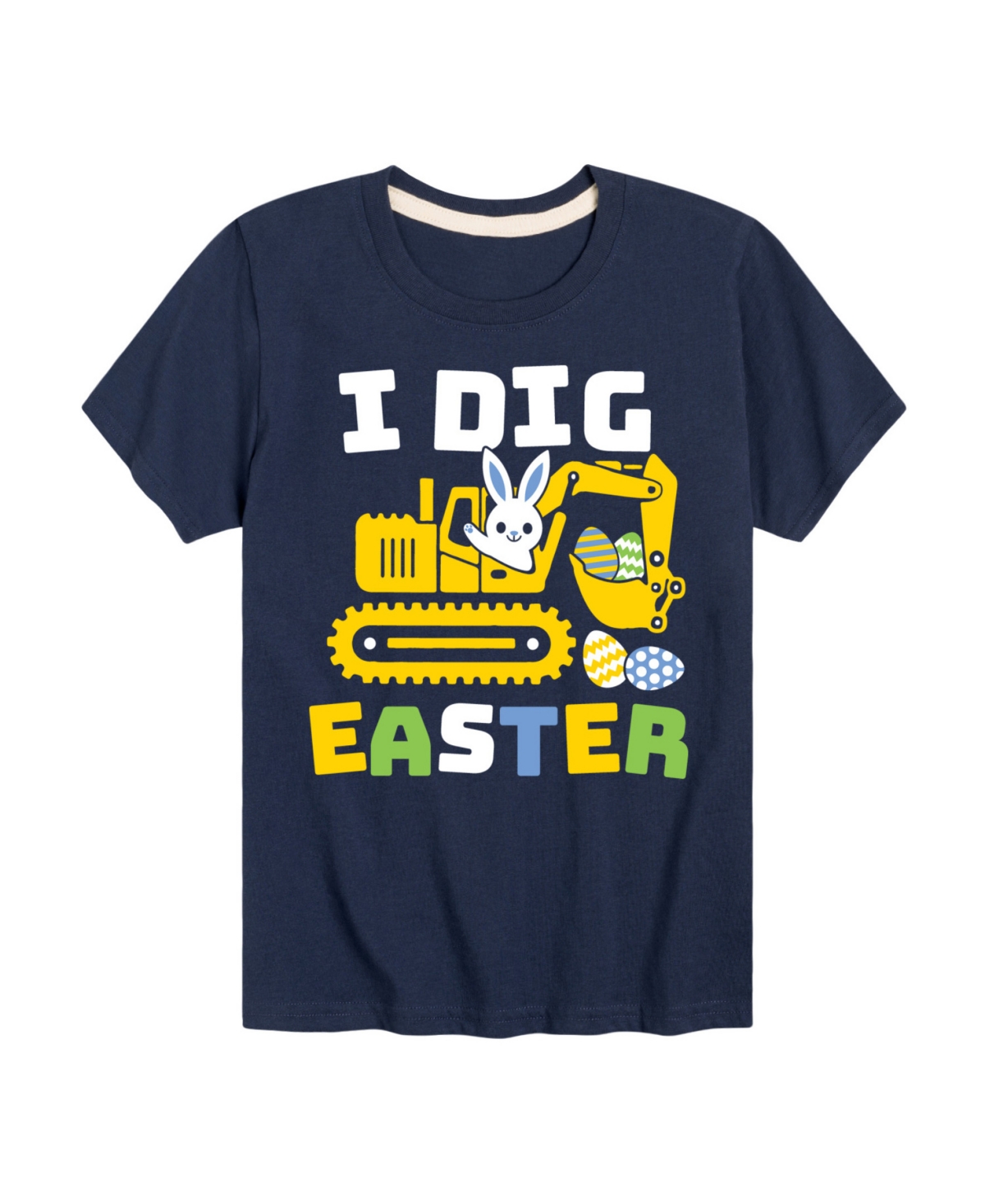 Click here for Hybrid Big Boys I Dig Easter Graphic T-Shirt - Blu... prices