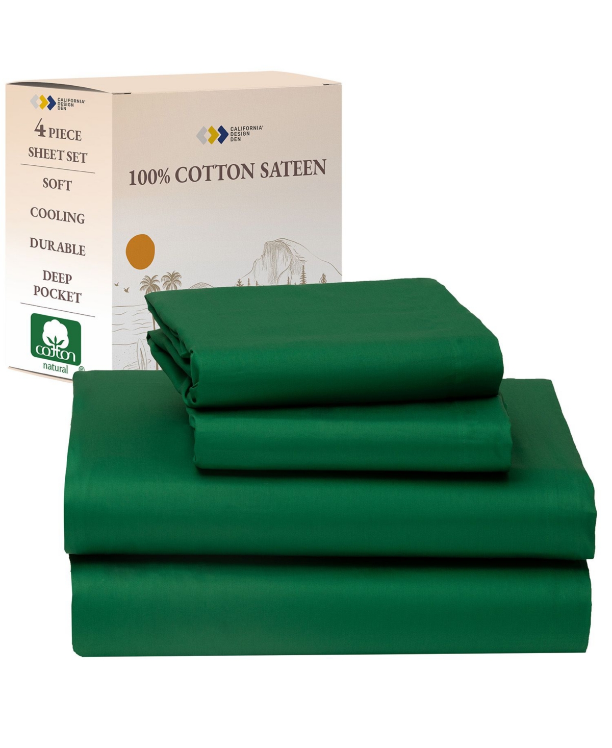 Click here for Soft 100 Cotton Sheets Set - Cooling Durable Satee... prices