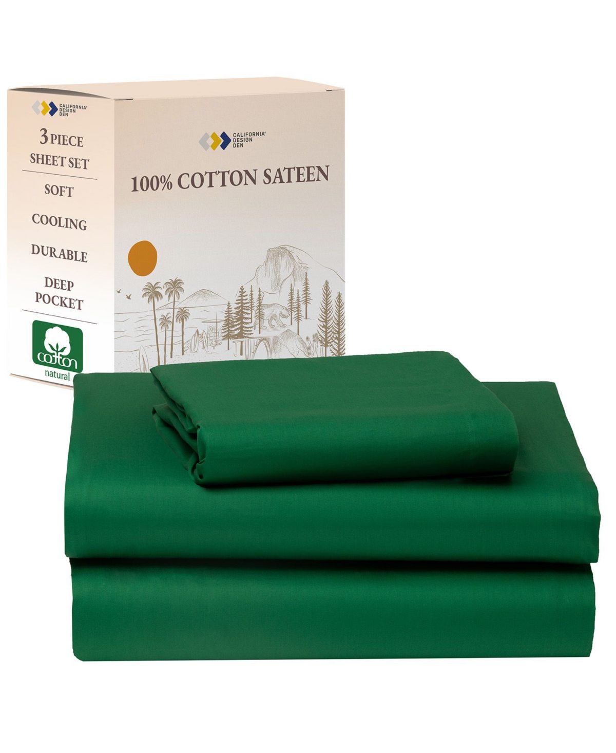 Click here for Soft 100 Cotton Sheets Set - Cooling Durable Satee... prices