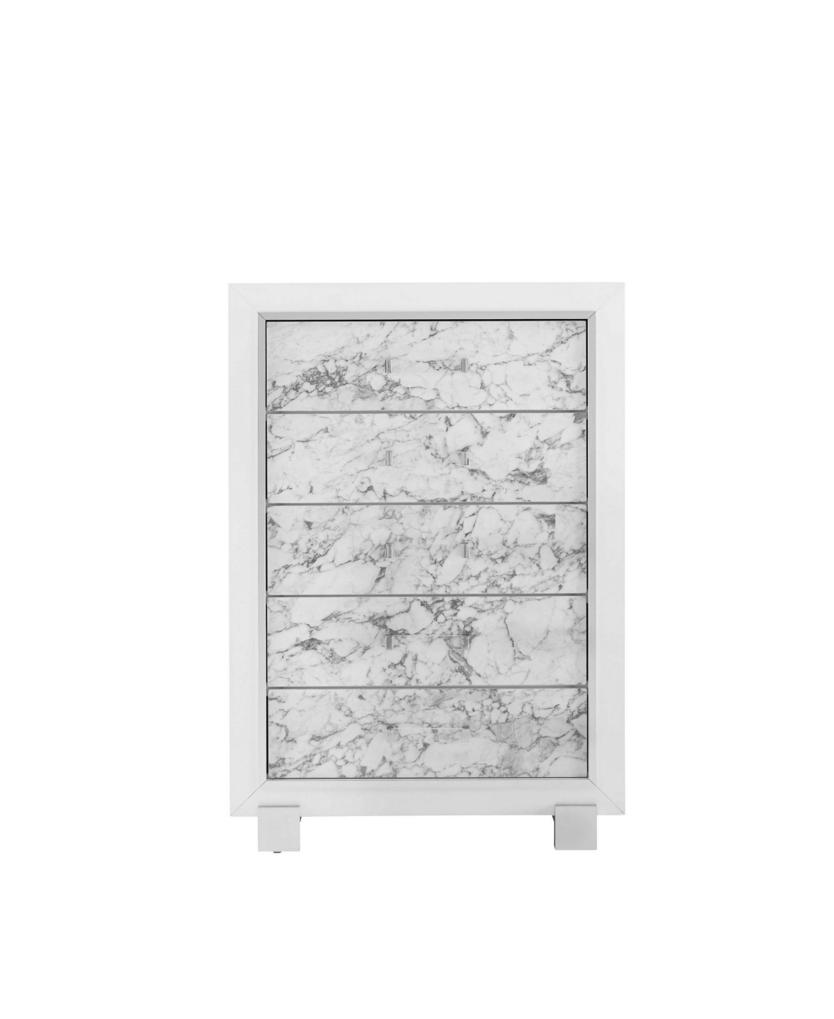 Click here for Modern 5-Drawer Chest with Faux Marble Front for S... prices