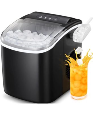 Zafro Countertop Ice Maker — Portable, Self-Cleaning, 26.5 lb/24H, 9 ...