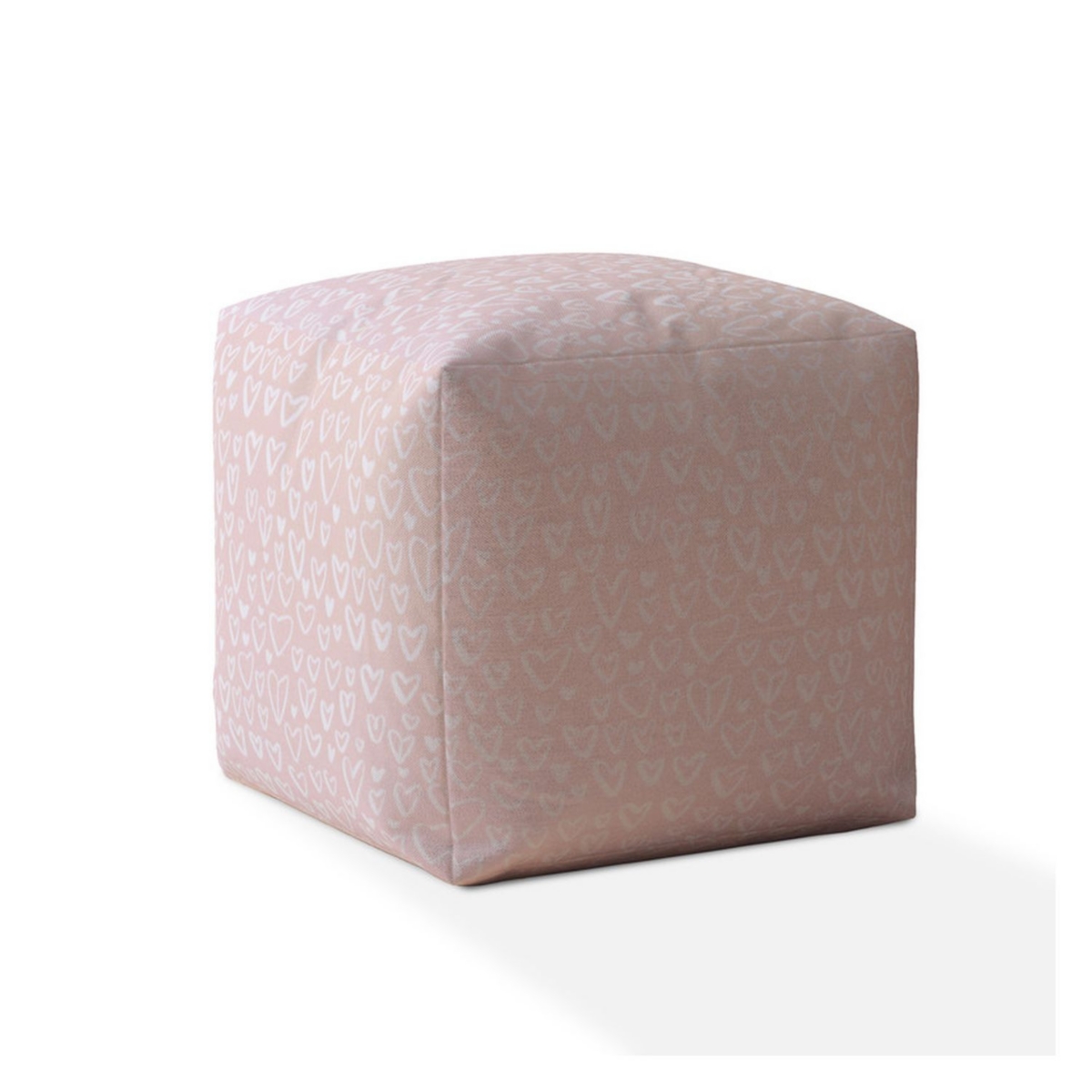 Click here for Textured Cotton Floral Pouf Ottoman – Cozy... prices