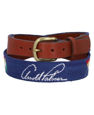 Smathers & Branson Men's and Women's Navy Arnold Palmer Needlepoint ...
