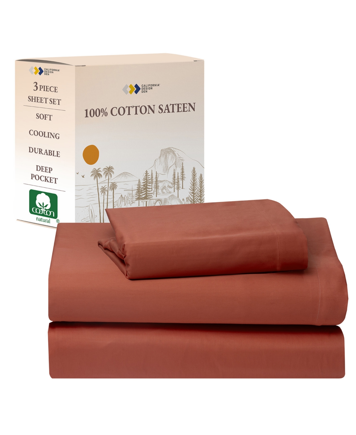 Click here for Soft 100 Cotton Sheets Set - Cooling Durable Satee... prices