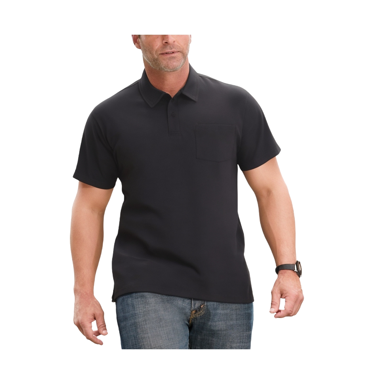Click here for KingSize Big & Tall Heavyweight Jersey Polo Shirt... prices
