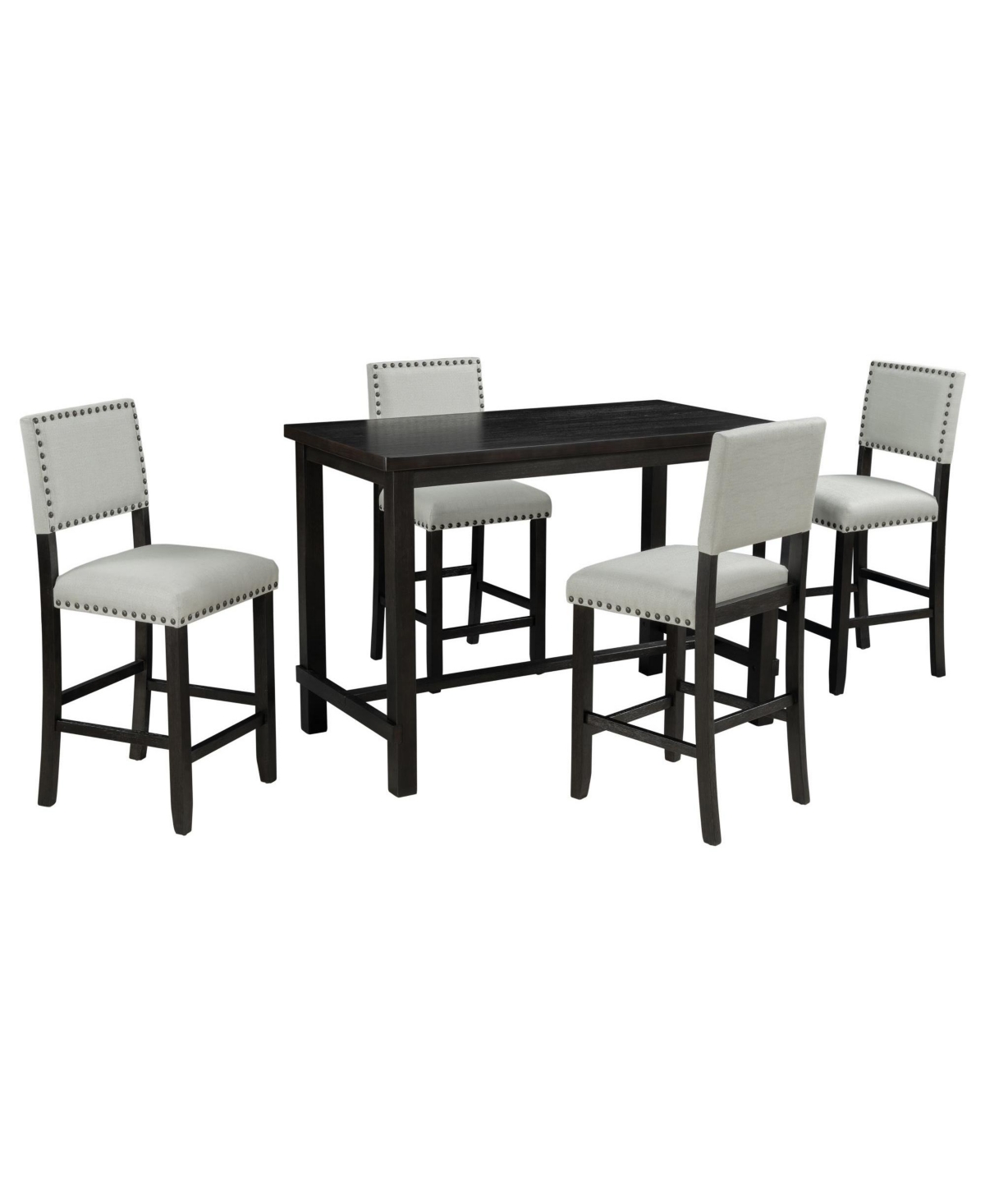 Click here for 5-Piece Counter Height Dining Set for Stylish and... prices