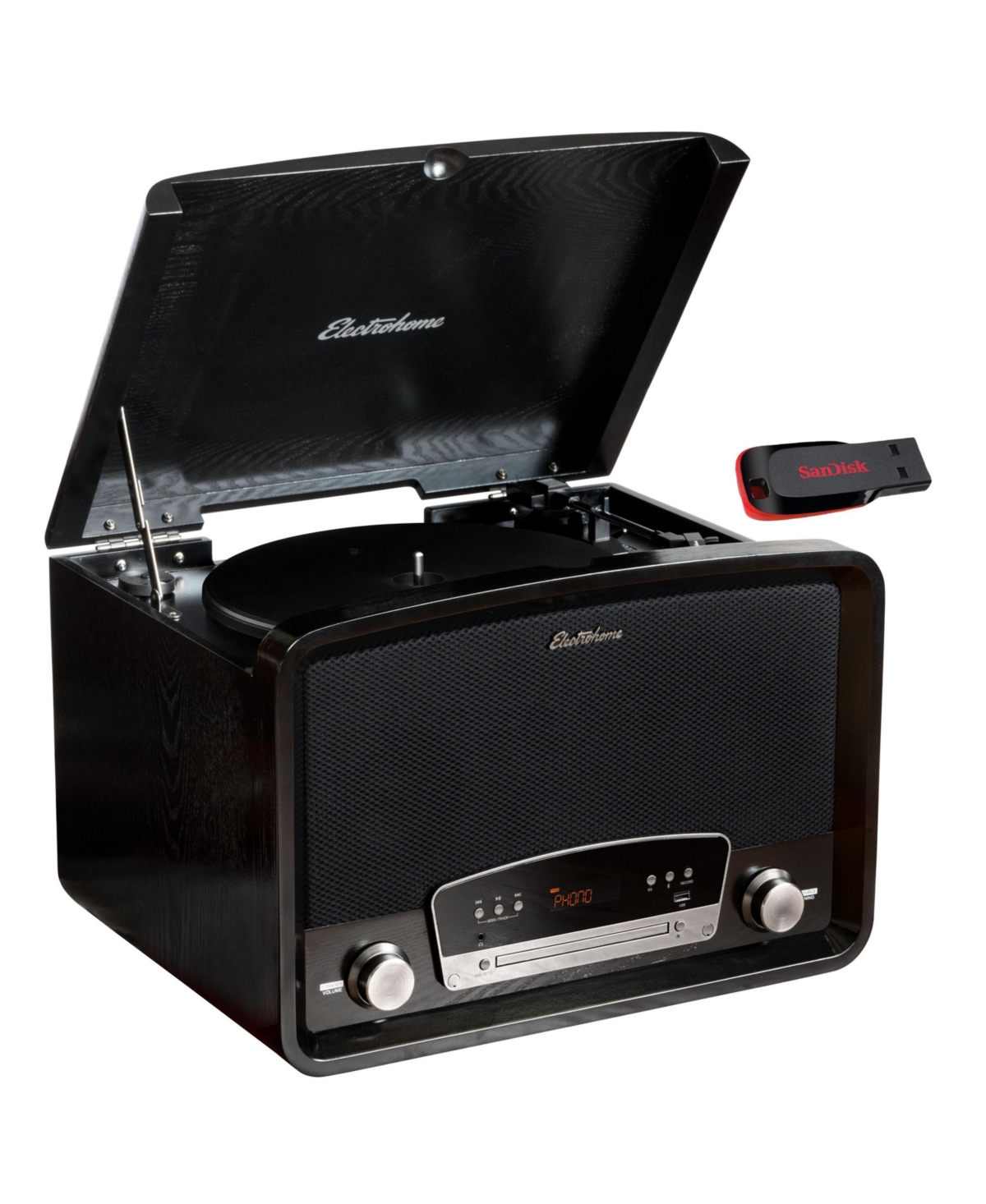 Click here for Electrohome Kingston 7-in-1 Vintage Vinyl Record P... prices