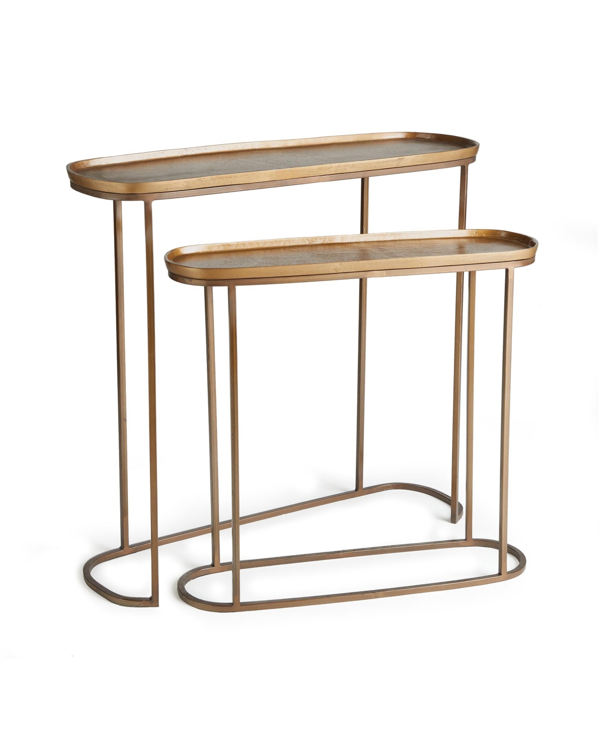 Click here for Ziva Console Tables Set of 2 - Gold prices