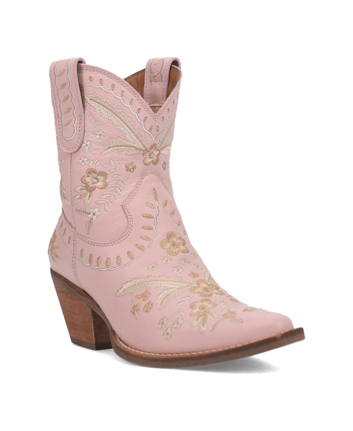 Click here for Dingo Womens Primrose Leather Booties - Blue prices